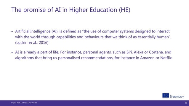 Artificial Intelligence in Teaching (AIT): A road map for future developments | PPT