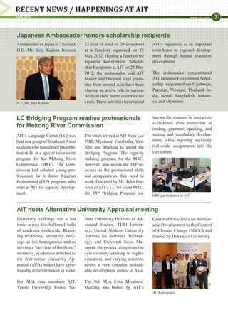 Ait.newsletter.june.2012 | Asia Travel | Travel Locations