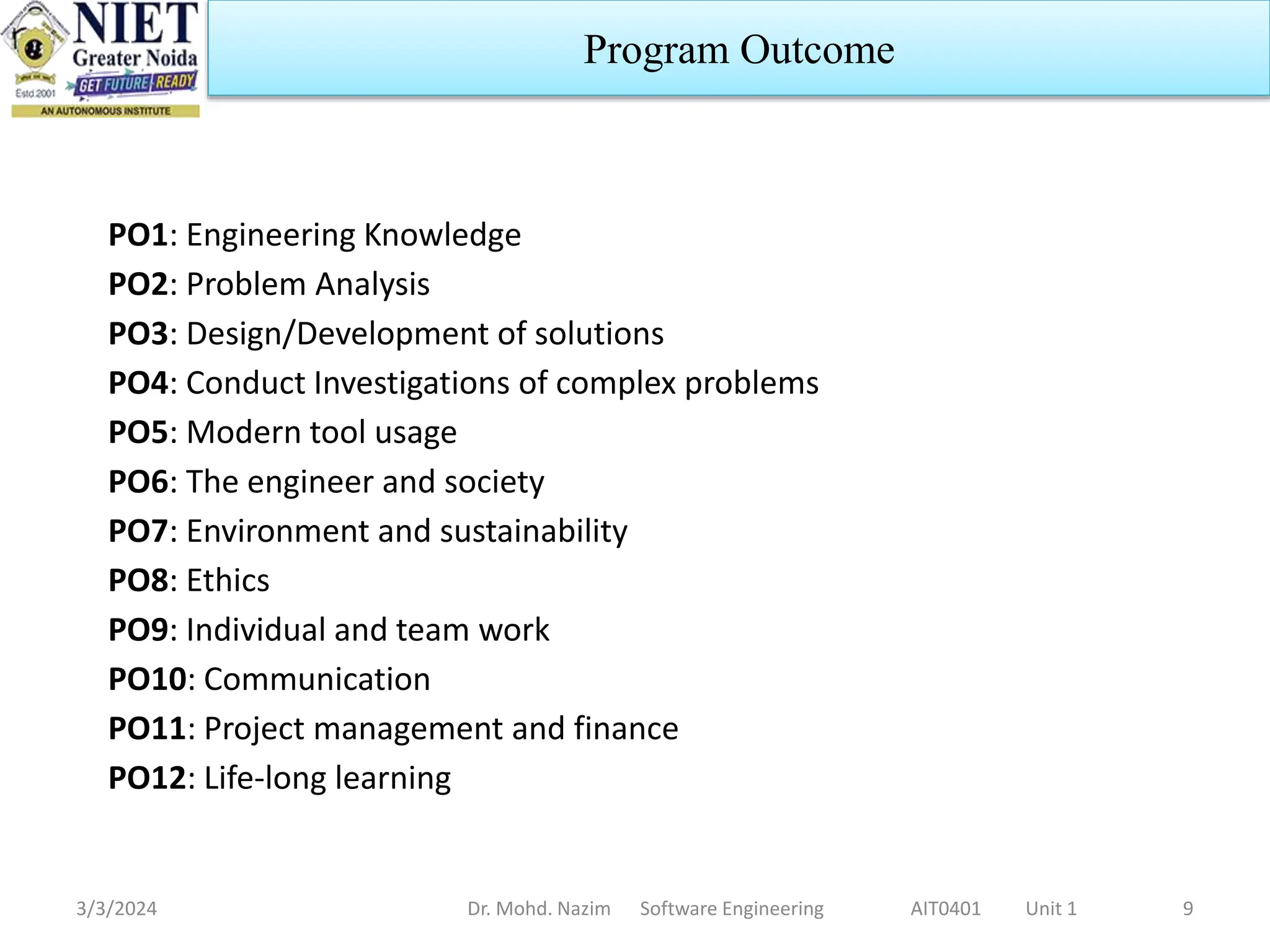 Introduction to Software Engineering For Students | PPTX | Computer ...