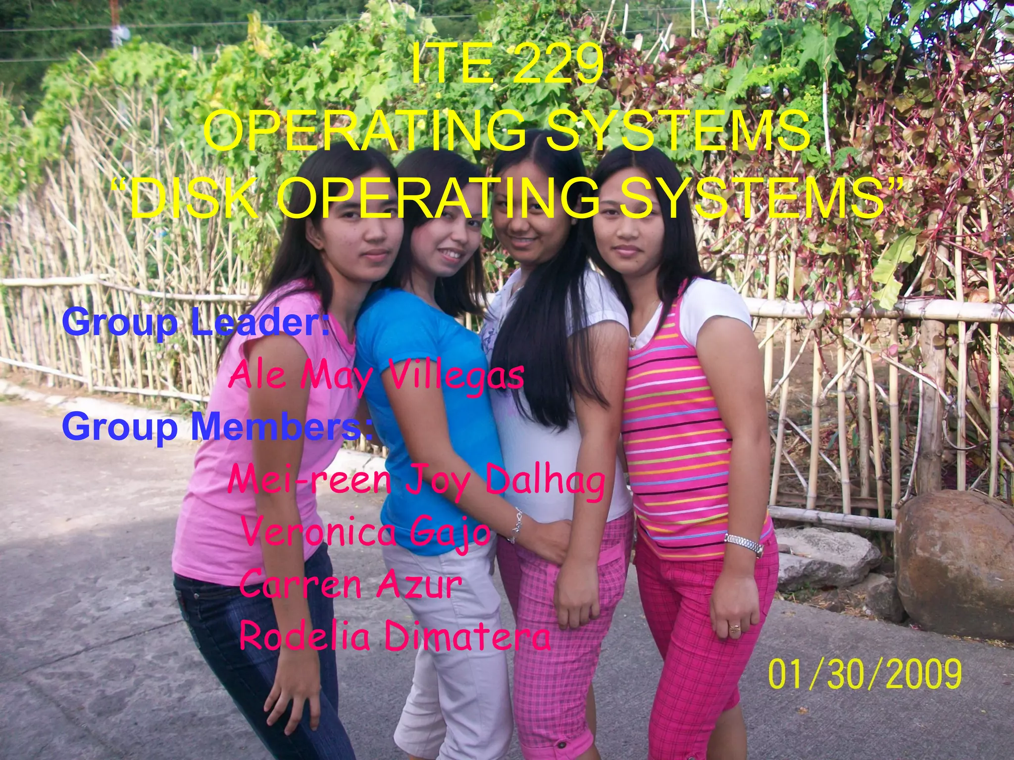 Disk Operating systems | PPT