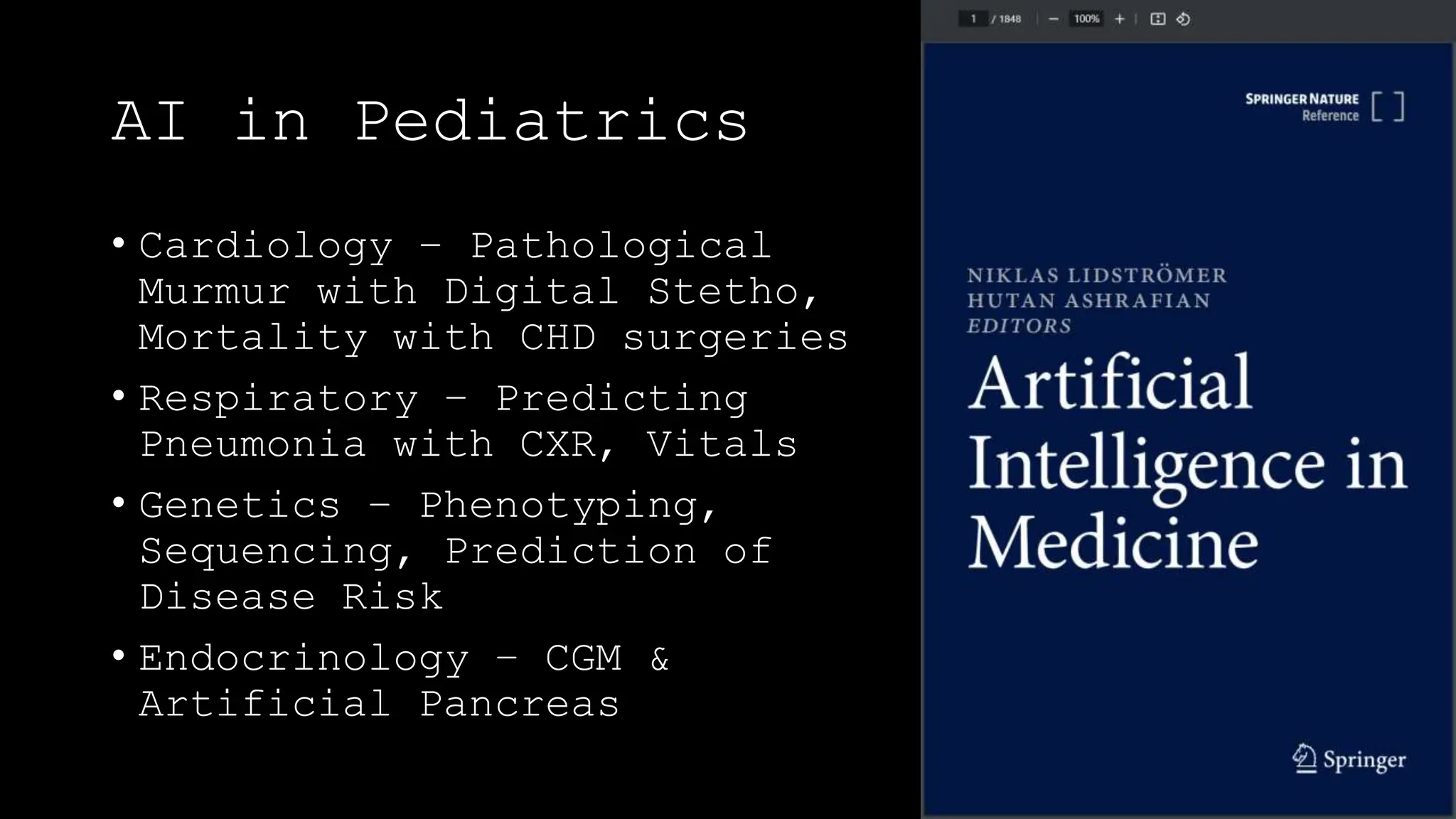 How AI will transform Pediatric Practice - Feb 2024 | PPTX