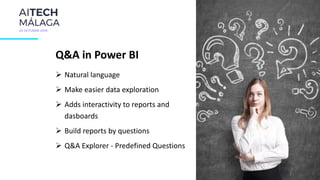 Power BI: Storytelling, Quick Insights, Q&A | PDF