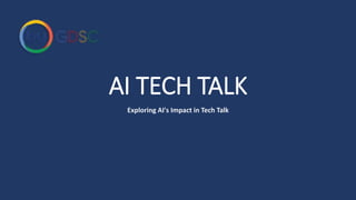 AI_TECH_TALK_SLIDES.pptx | Business Expos & Conferences | Events