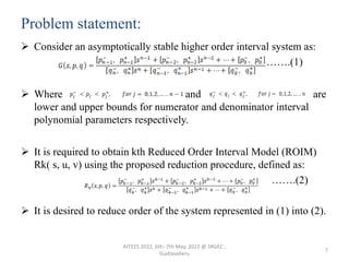 AITEES2022-020 - continuous time system PPT.pptx