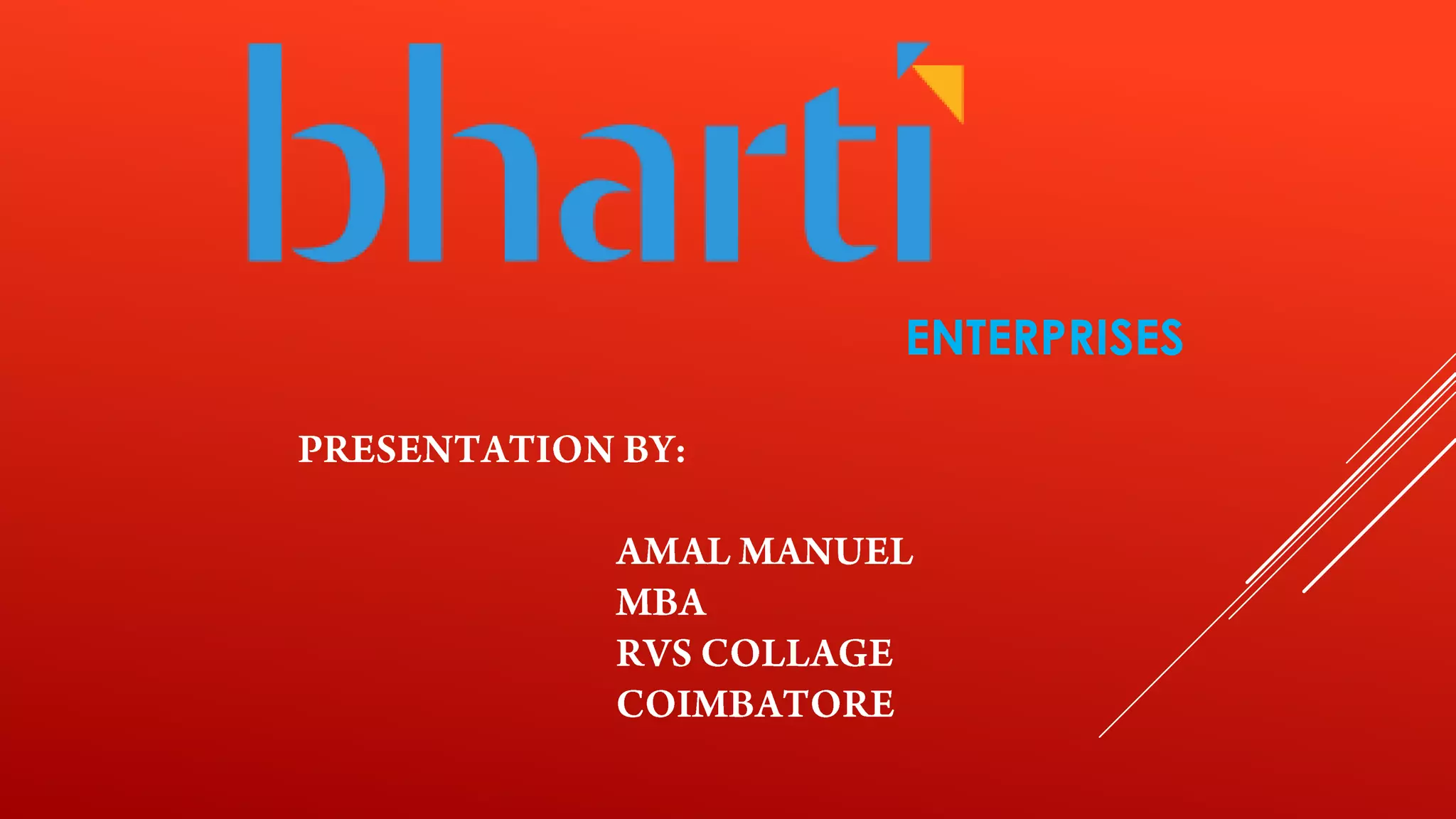 BHARTI GROUP | PPT