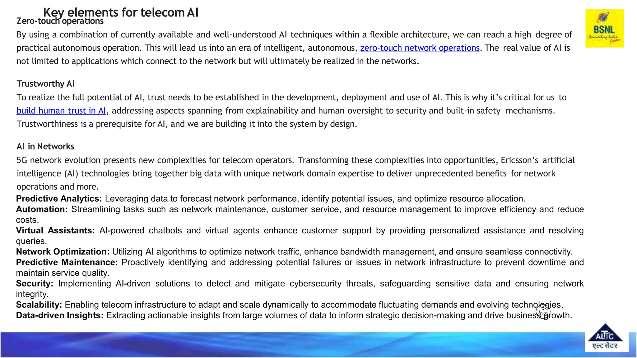 AI_Telecom great s cenearion and use cases.ppt | Internet | Computing