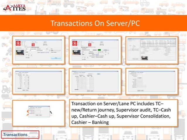 SecTMS -Android Based Handheld Toll Collection System | PPT