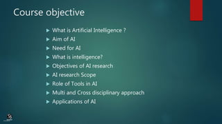 Artificial Inteligence: the begining | PPTX