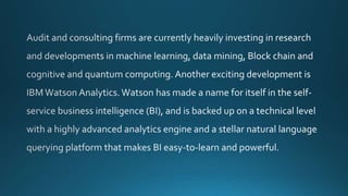 Ai the future of accounting and audit | PPTX