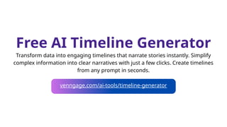 Turn ideas into stunning timelines in seconds—powered by smart AI: AI ...