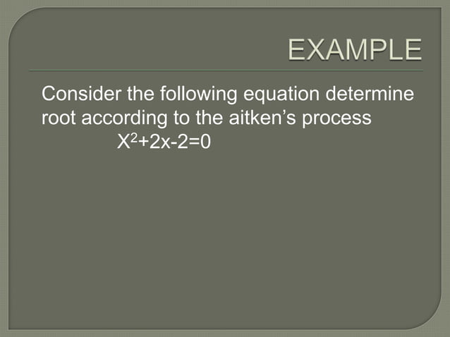 Aitken process | PPTX | Technology & Computing