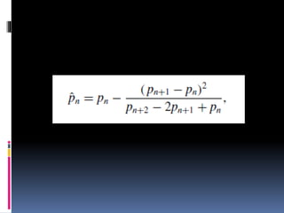 Aitken’s method | PPTX