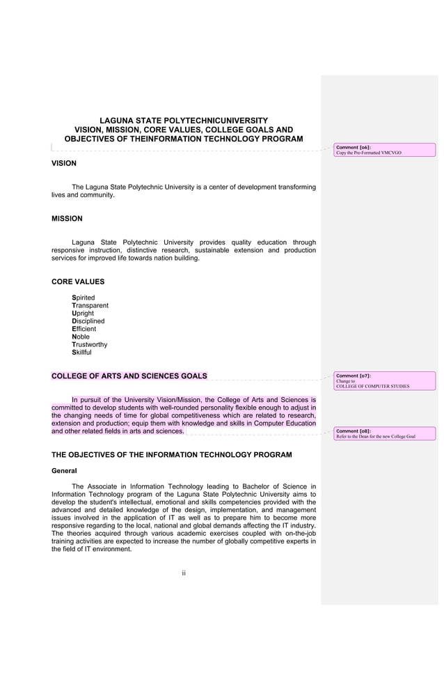 AIT Narrative Report Guide 2013 1 | PDF
