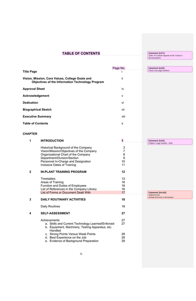 AIT Narrative Report Guide 2013 1 | PDF