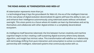 AI Tokenization for Technologists Designing the Next Layer of the ...