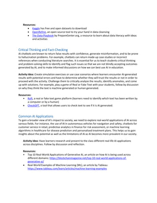 AI Toolkit for Educators | PDF