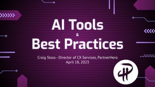 AI Tools & Best Practices | PDF