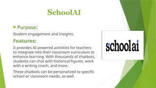 The AI Tools for Teachers at a Glance.pptx