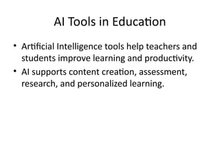 AI_Tools_in_Education_Presentation slide.pptx