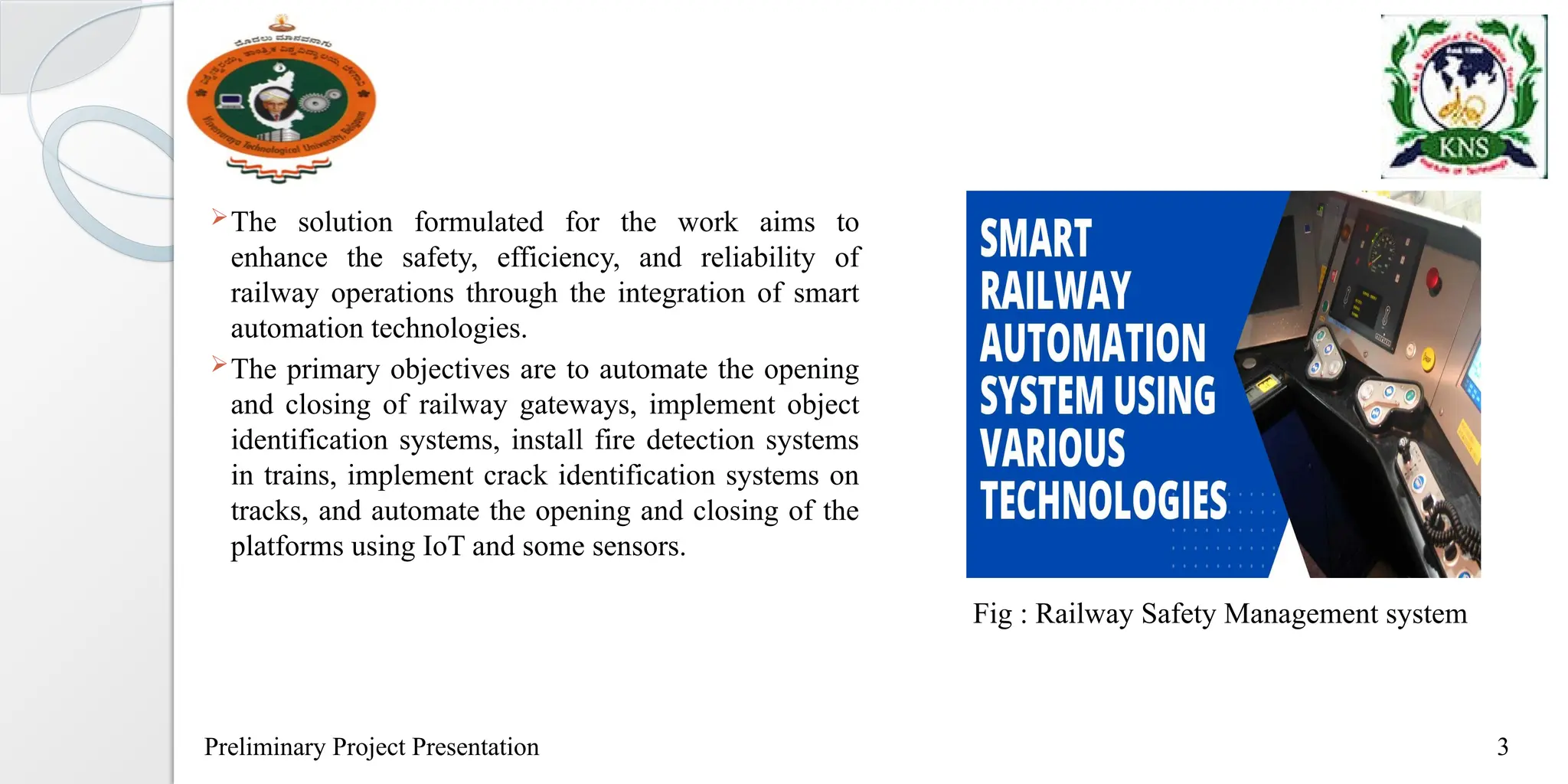 The Railway safety management system using AI | PPTX