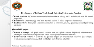 The Railway safety management system using AI | PPTX