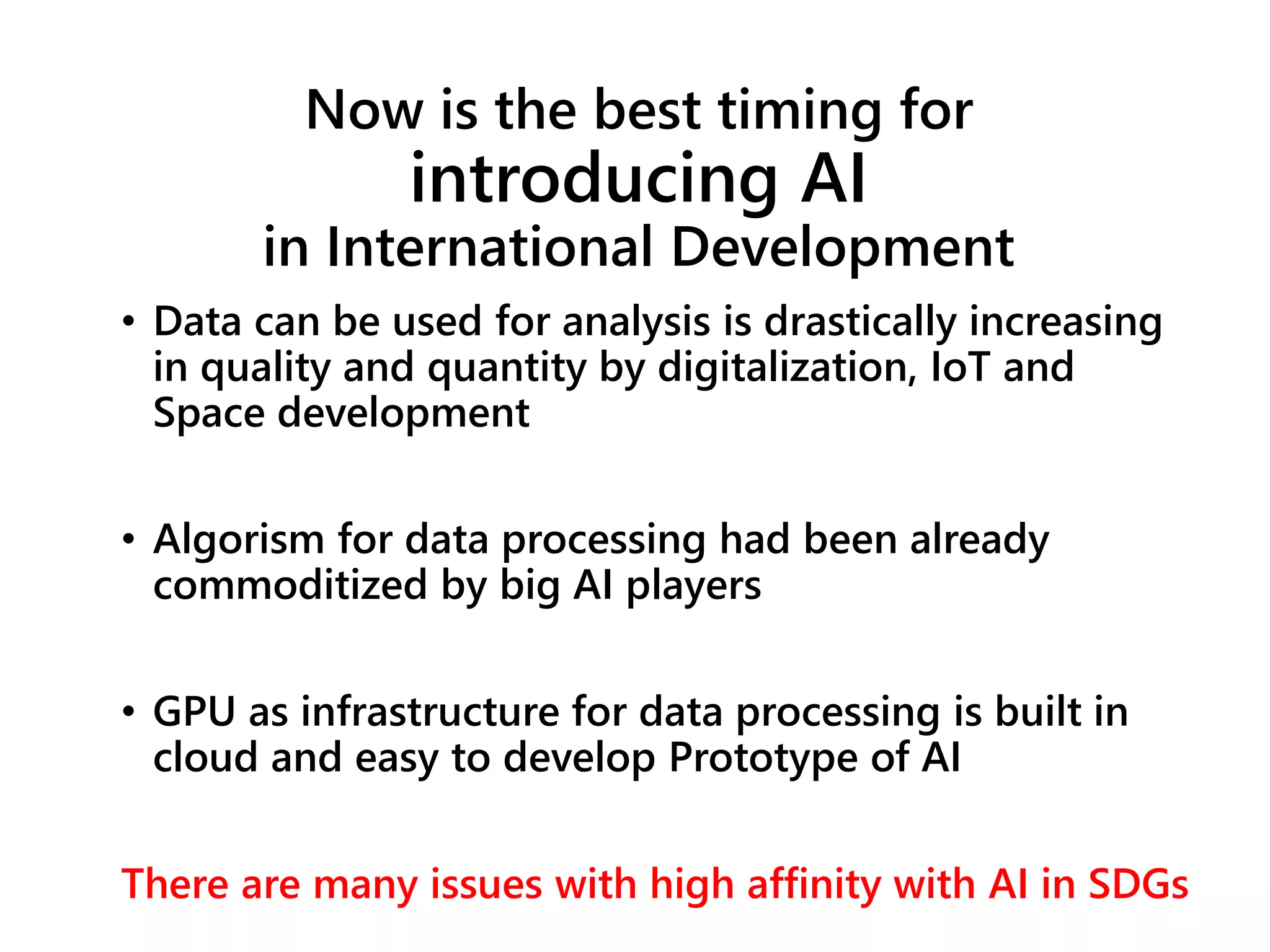 AI for SDGs and International Development - Basics of AI | PPT