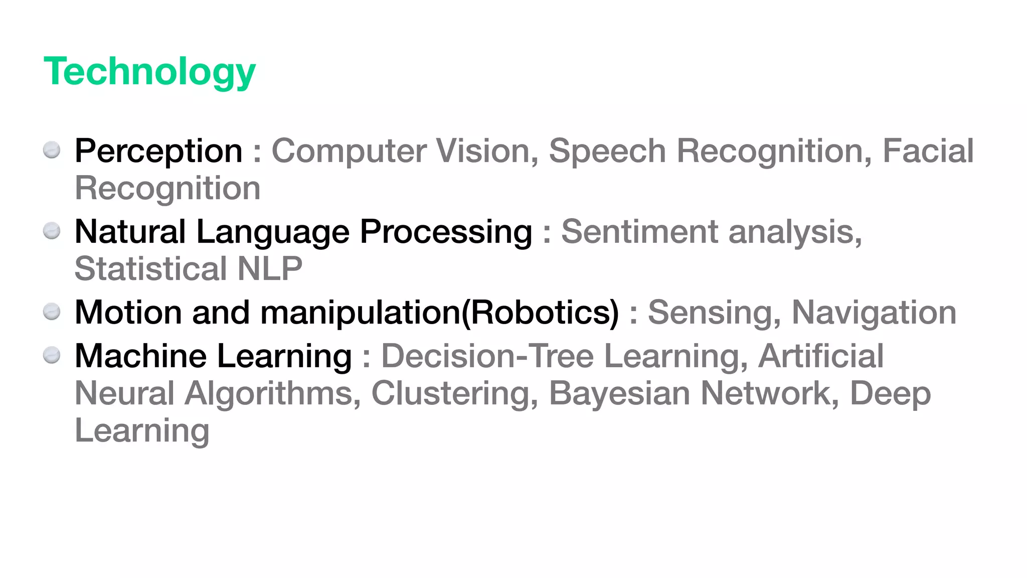 The brief trend of Artificial Intelligence @ AEC | PPT