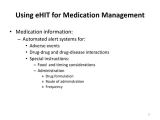 AITRP eHIT 101 tutorial | PPT