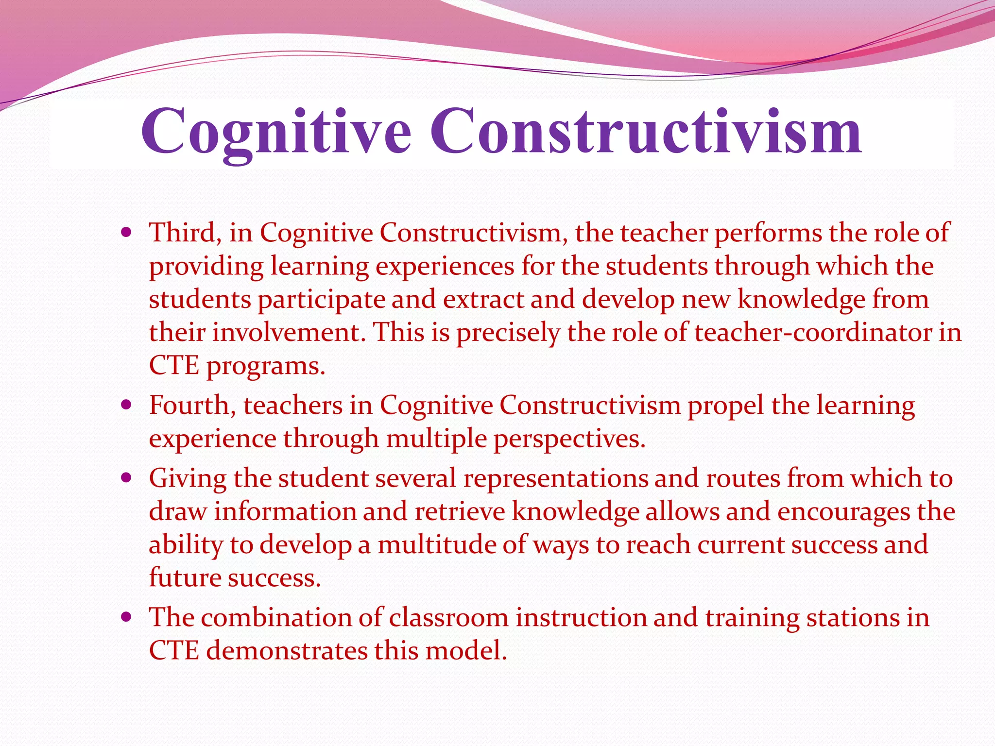 Aitt cognitive constructivism | PPTX
