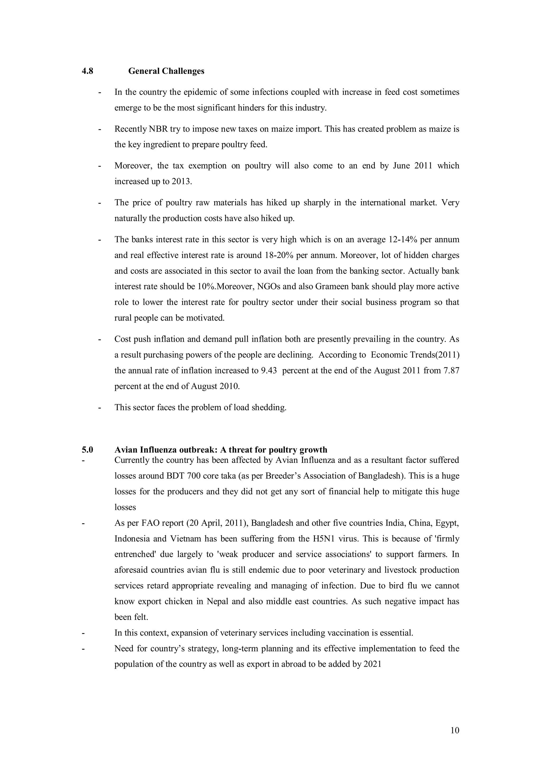 Problems and Prospects of Poultry Industry in Bangladesh: An Analysis | PDF