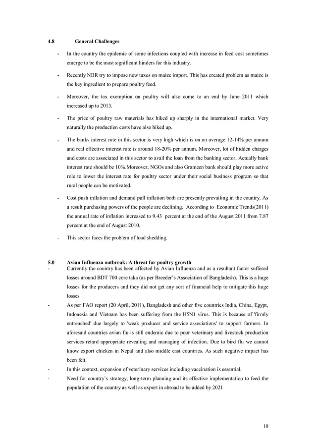 Problems and Prospects of Poultry Industry in Bangladesh: An Analysis | PDF