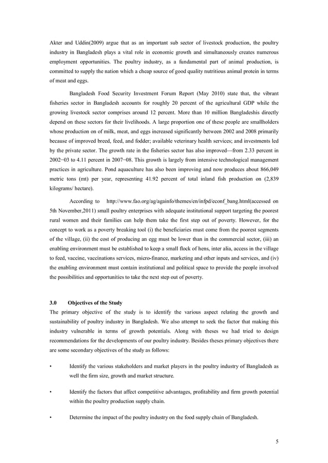 Problems and Prospects of Poultry Industry in Bangladesh: An Analysis | PDF