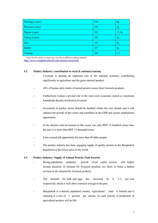 Problems and Prospects of Poultry Industry in Bangladesh: An Analysis | PDF