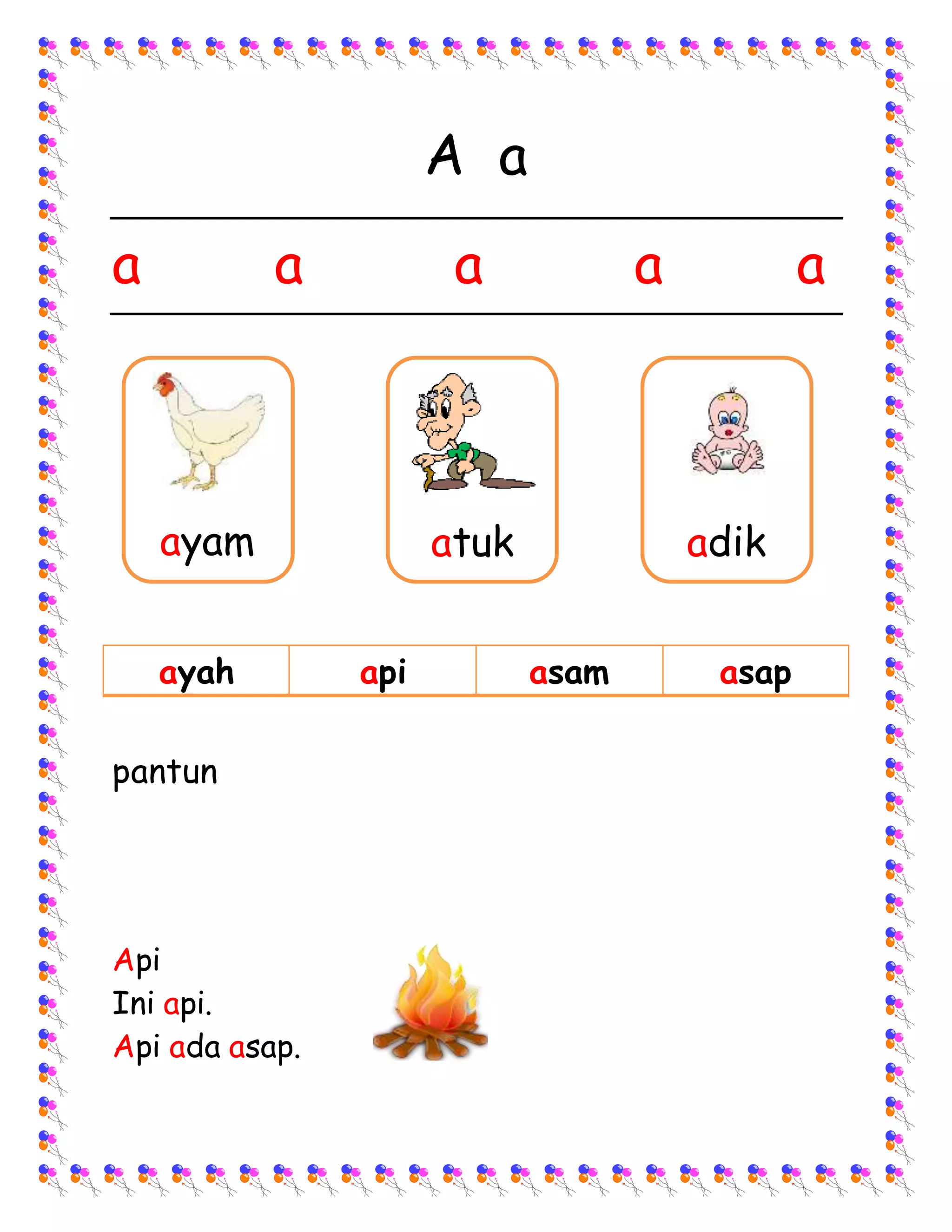 Modul bacaan kanak-kanak | DOCX