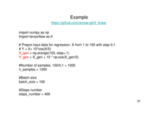 TensorFlow example for AI Ukraine2016 | PDF | Programming Languages ...