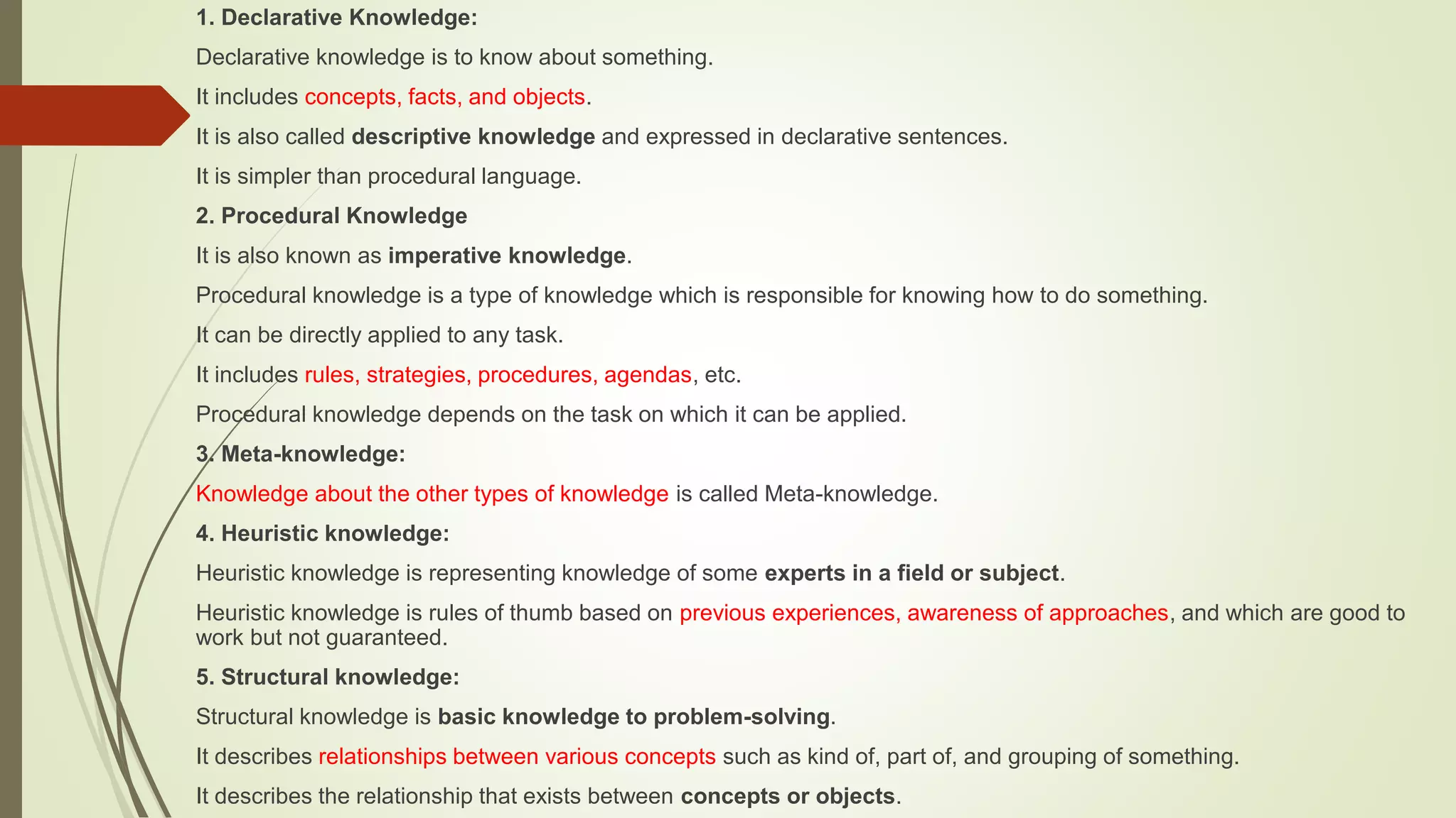 Artificial Intelligence_ Knowledge Representation | PPTX | Programming Languages | Computing