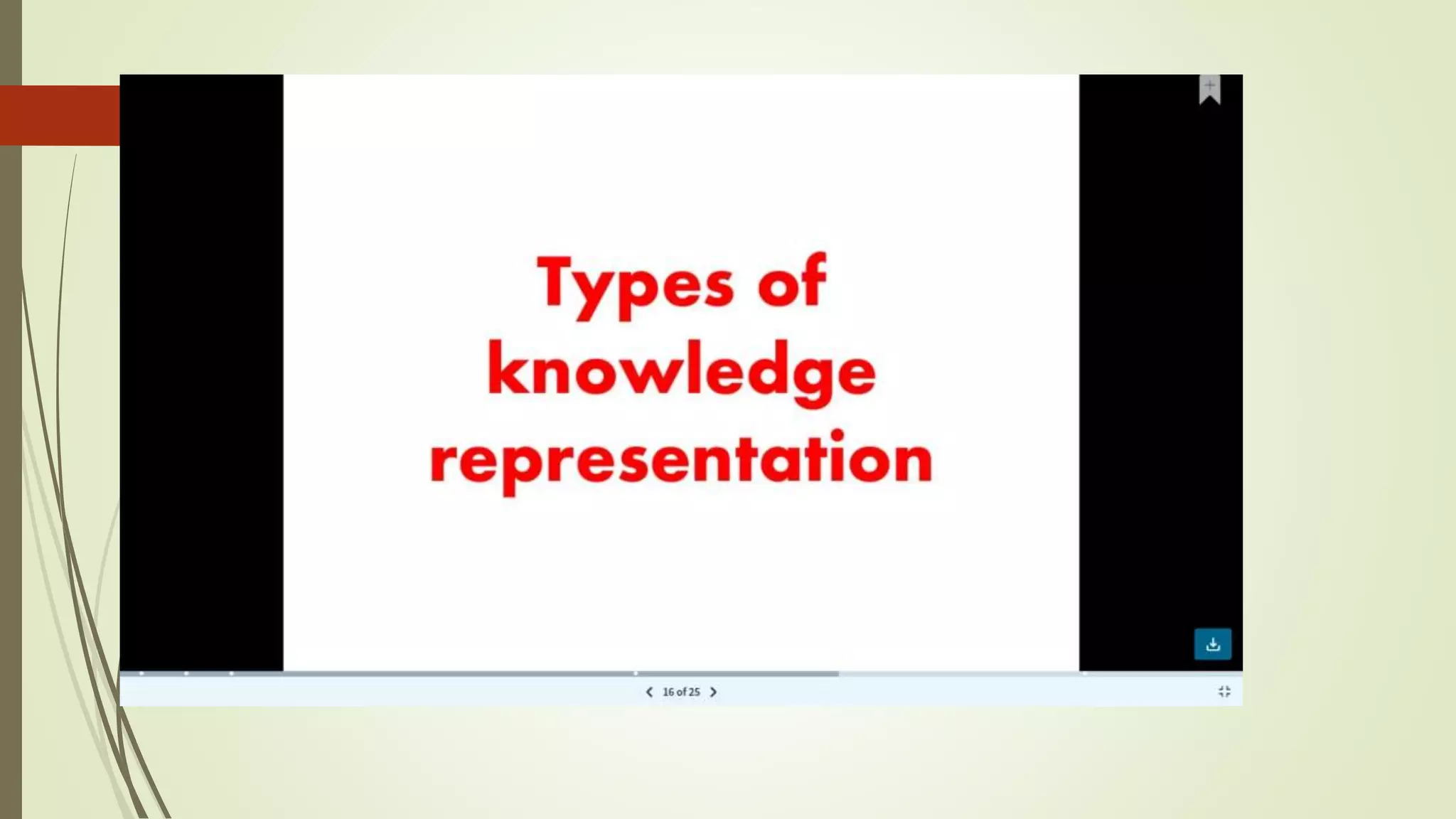 Artificial Intelligence_ Knowledge Representation | PPTX | Programming Languages | Computing