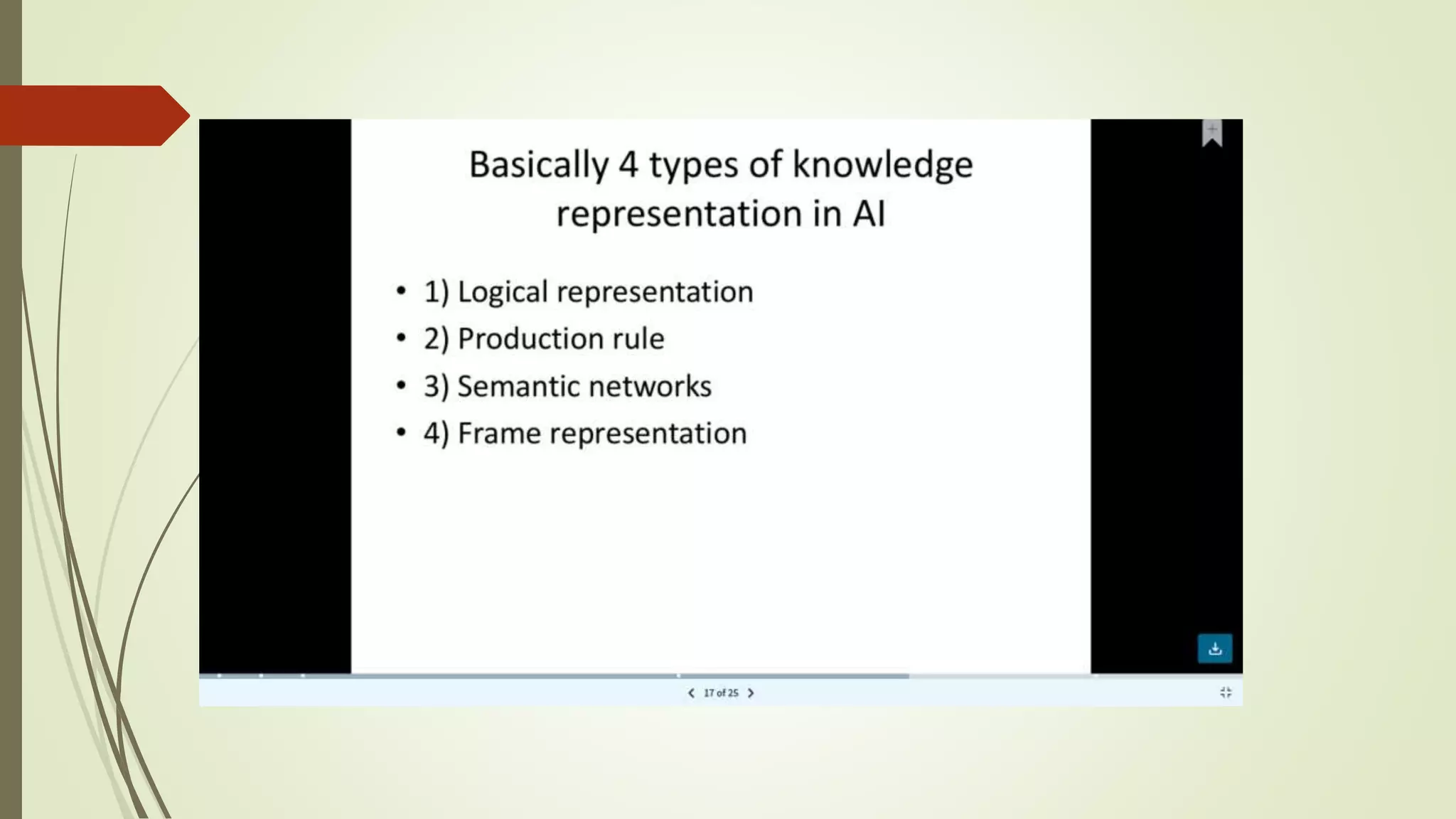 Artificial Intelligence_ Knowledge Representation | PPTX | Programming Languages | Computing