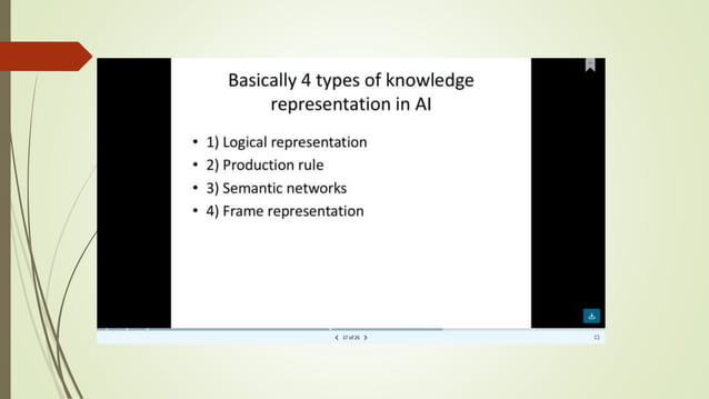 Artificial Intelligence_ Knowledge Representation | PPTX | Programming Languages | Computing
