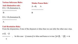 artifitical intelligence notes of unit four | PPTX