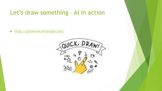 Introduction to Artificial Intelligence: AIM tinkering Lab Unit 1 | PPT