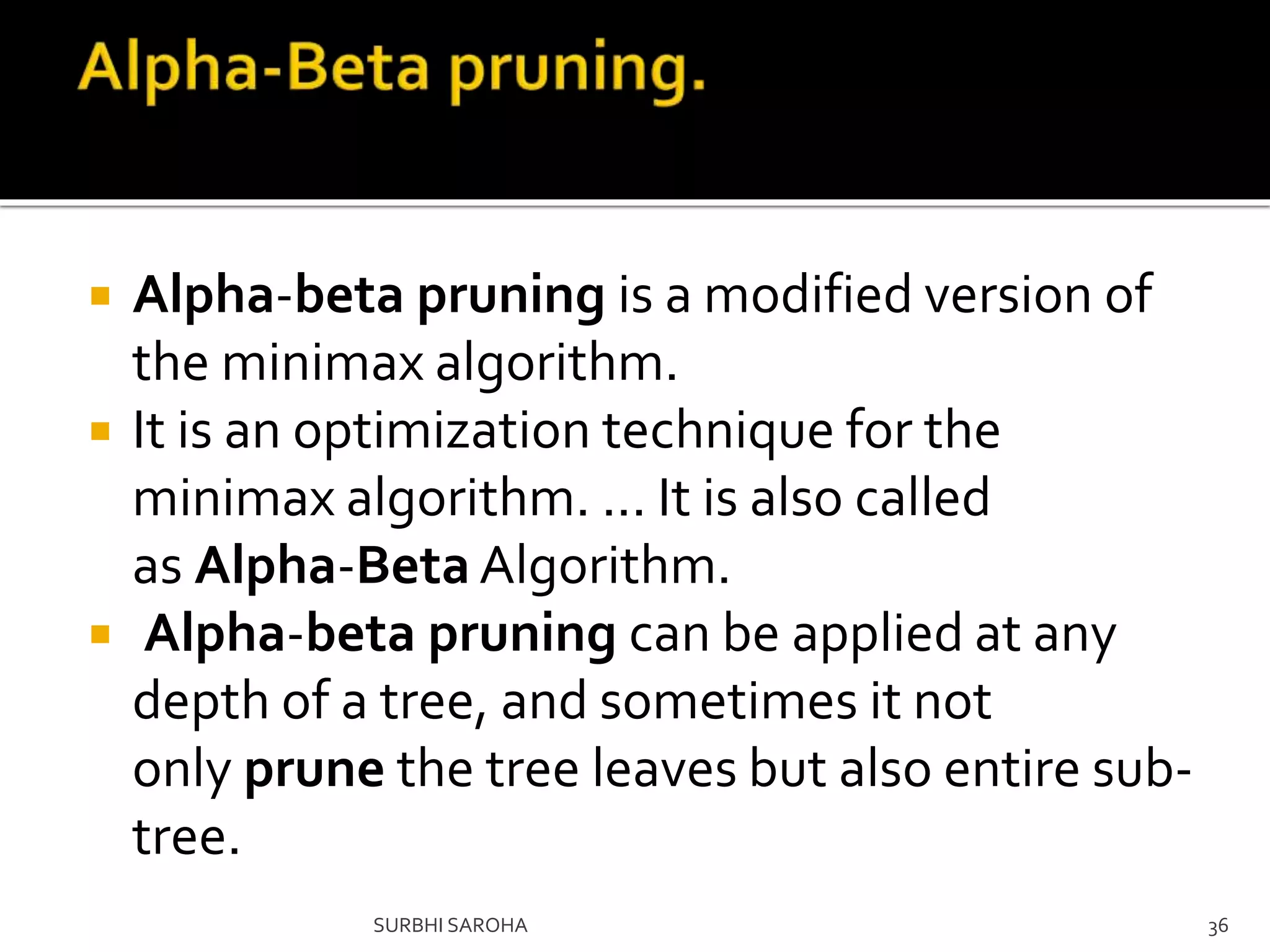 Artificial Intelligence Unit 2 | PPTX