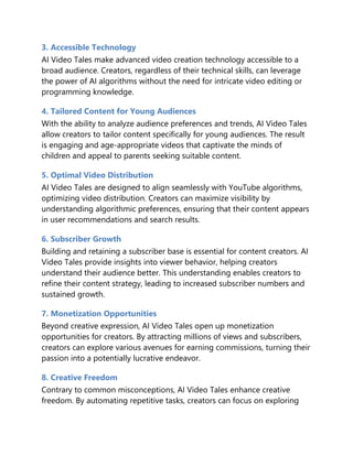 AI Video Tales Review | PDF