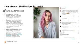 AI Virtual Influencers: The Future of Influencer Marketing | PPTX