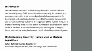 AI vs Human Creativity Can Machines Really Replace Us.pptx