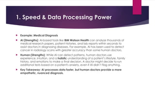 AI Vs Human Intelligence test to understand ai. | PPTX