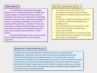 AI vs Human Writing: Can You Tell the Difference? | PDF