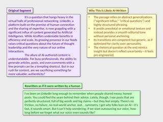 AI vs Human Writing: Can You Tell the Difference? | PPTX
