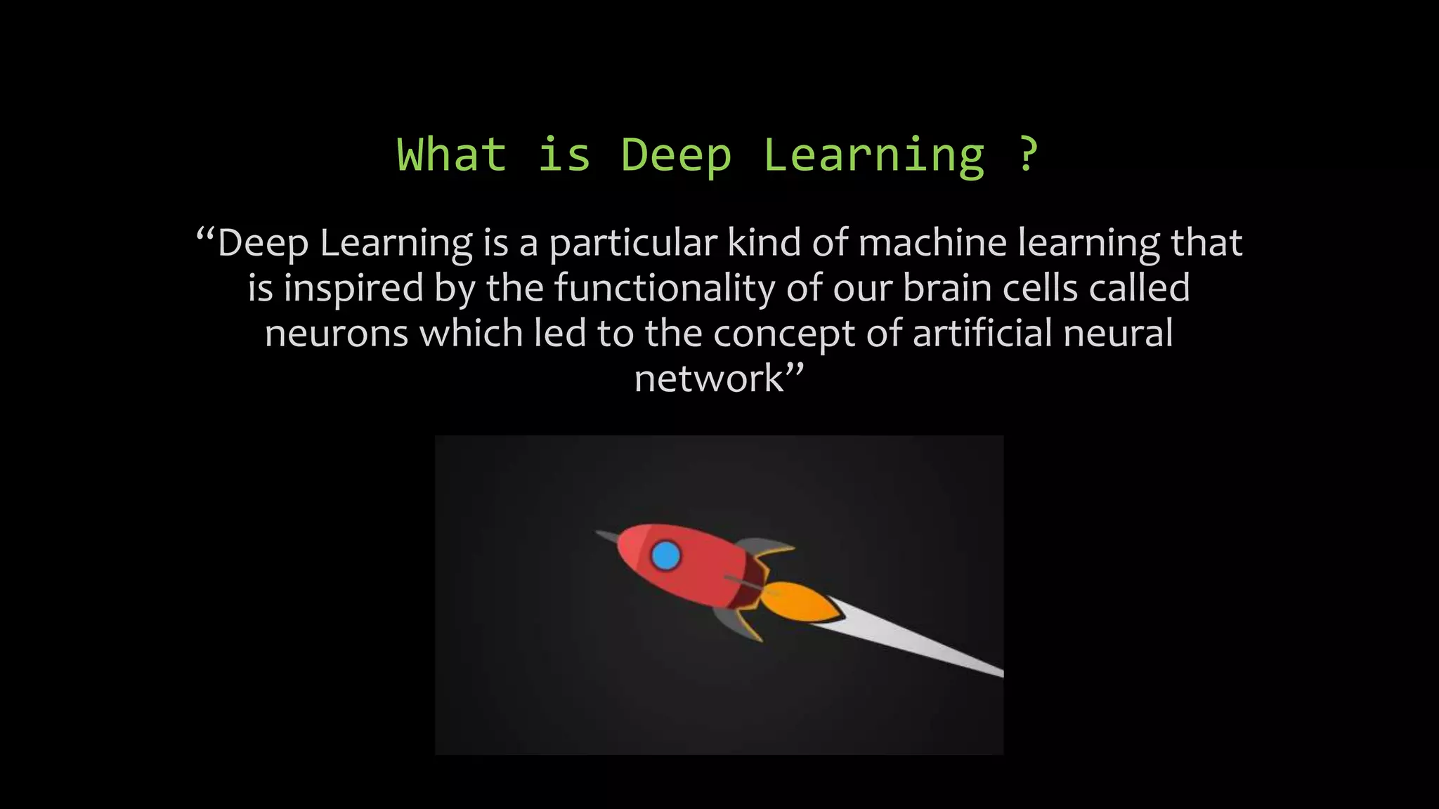 Ai vs machine learning vs deep learning | PPTX