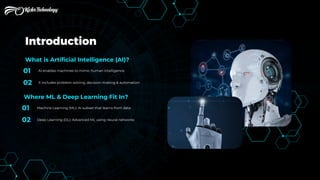 Best AI Development Services with Combining AI, ML, & Deep Learning! | PPT